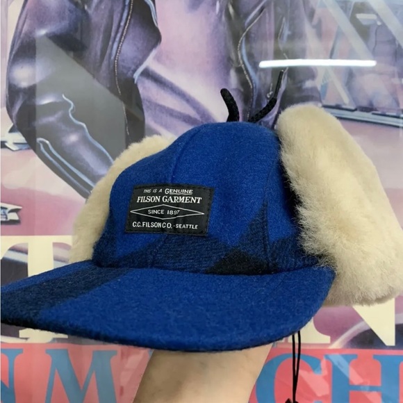 Filson | Accessories | Nwt Filson Double Mackinaw Trapper Hat Buffalo ...